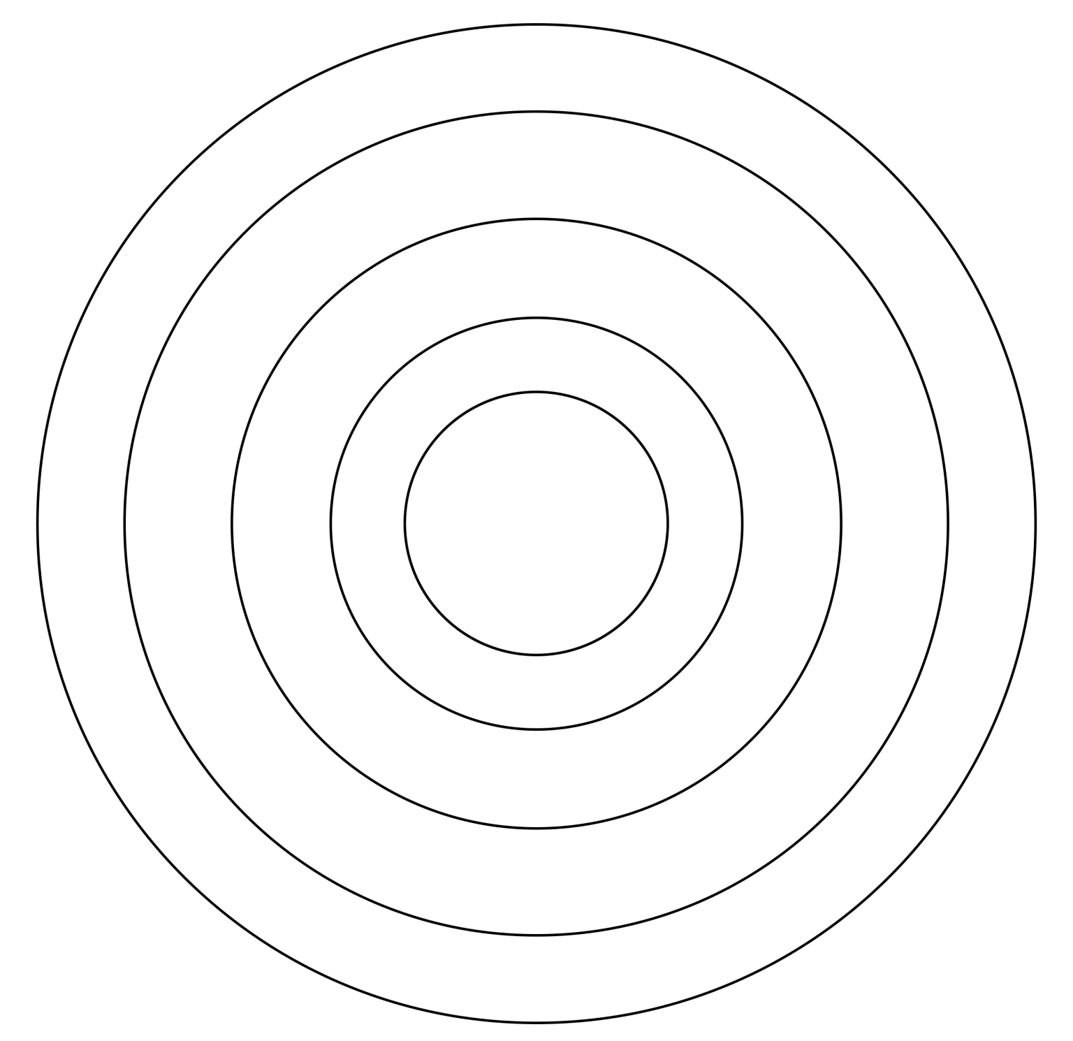 The Only Download Printable Concentric Circles You’ll Ever Need – Print ...