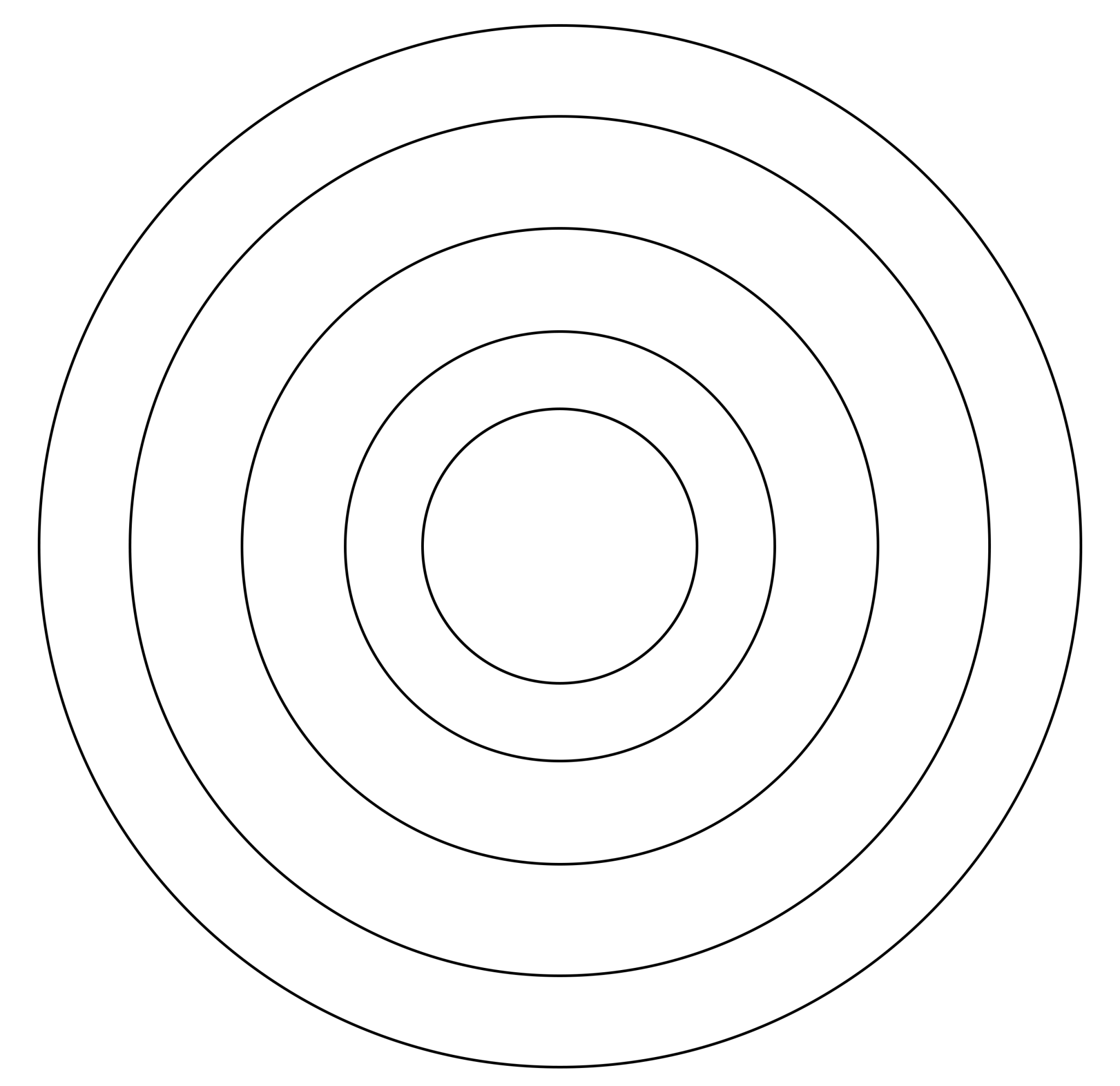 The Only Download Printable Concentric Circles You’ll Ever Need – Print ...
